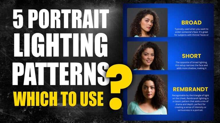 Five Portrait Lighting Patterns to Use – Ed Verosky